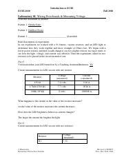 ECSE 1010 Lab01 Report Template Converted 1 Pdf Introduction To ECSE ECSE 1010 Fall 2018