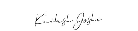 97 Kailash Joshi Name Signature Style Ideas Ultimate Autograph