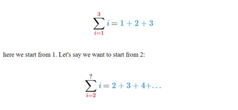 Summation Index Shift