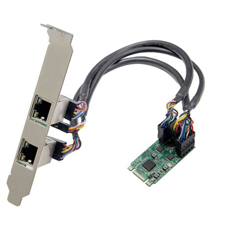 I O Crest M 2 B And M Key Pcie Interface Single Port Gigabit Ethernet Modules Nic