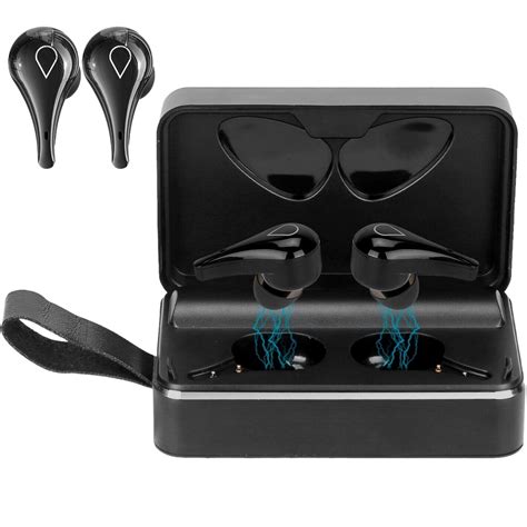 Безжични Аудио Слушалки 2 В 1 Bluetooth 5 0 Поставяне В Ушите Tws Външна Батерия За Телефон