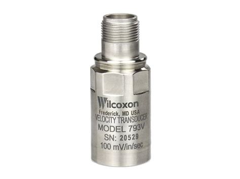 Wilcoxon Sensing Technologies 793v High Performance Velocity Accelerometer Accelerometers