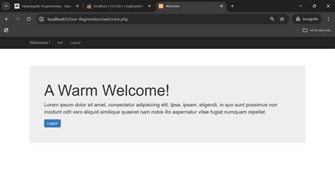 🔐 Best Free User Registration And Login System With Admin Panel In Php And Mysql
