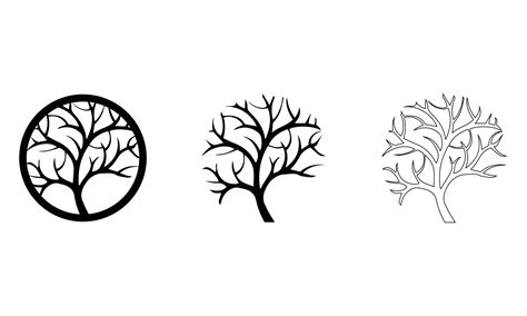 Tree Vector Icon Nature Trees Vector Illustration Logo Design Vector Art At Vecteezy