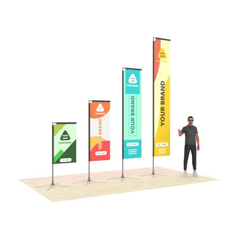 Rectangle Flags Expoprint