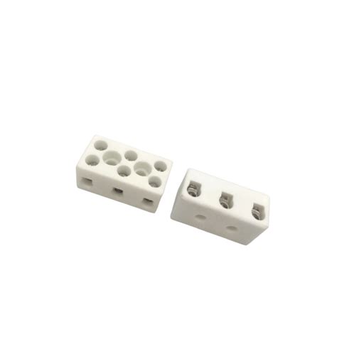 3 Way Pin Ceramic Porcelain Connector Terminal Block 10a Siddiqui Trading Fzco