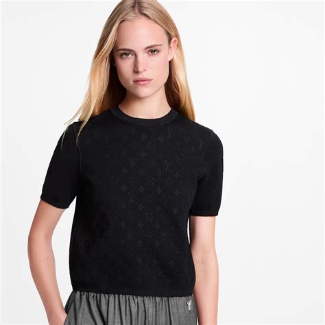 Monogram Accent Knit Top Women Ready To Wear Louis Vuitton