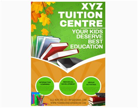 8 Effective Tuition Pamphlet Samples For Your Inspiration Flipbuilder