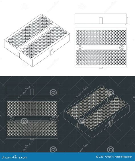 Arduino Uno Shield Isometric Drawings Cartoon Vector Cartoondealer