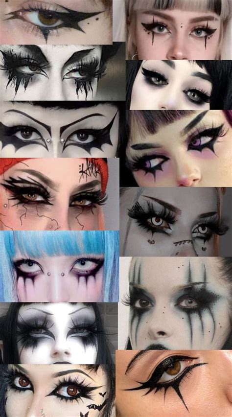Gith Eye Makeup Ideas Eye Makeup Goth Eye Makeup Gothic Eye Makeup