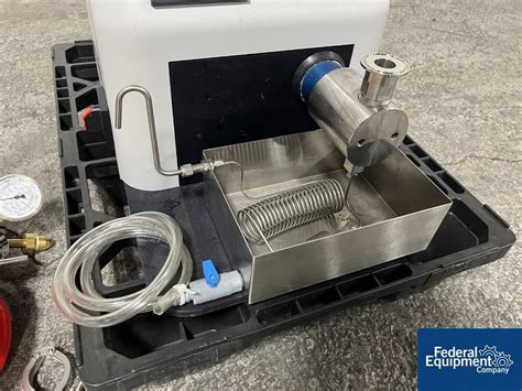 Microfluidics Microfluidizer Model Lm10 Federal Equipment Company