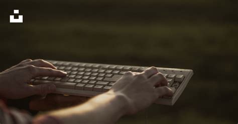 Person Using Black And Gray Computer Keyboard Photo Free Keyboard