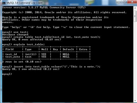 How To Create A Test Table In Mysql 8 Evirtualguru