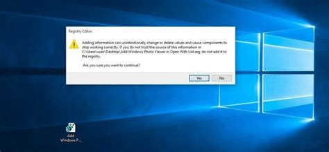 Enable Windows Photo Viewer In Windows