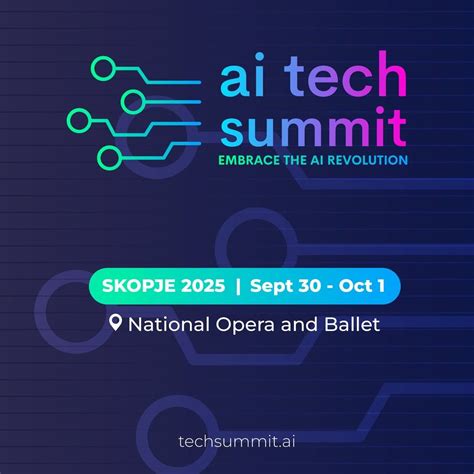 Ai Tech Summit 2025 Events In Skopje