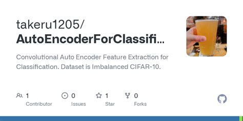 GitHub Takeru AutoEncoderForClassification Convolutional Auto Encoder Feature Extraction