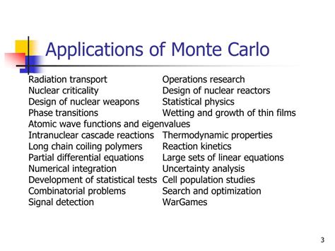 ppt lecture 12 monte carlo methods in parallel computing powerpoint