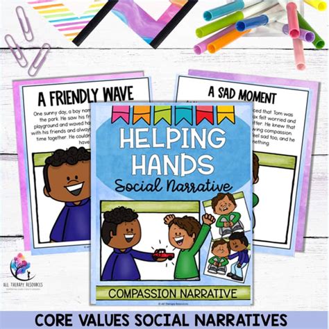 Character Traits Core Values Social Narrative Stories Bundle Sel Emotions