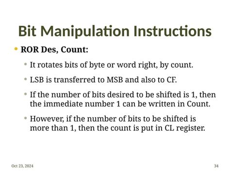 Microprocessor 8086 Ppt14 Instruction Setppt