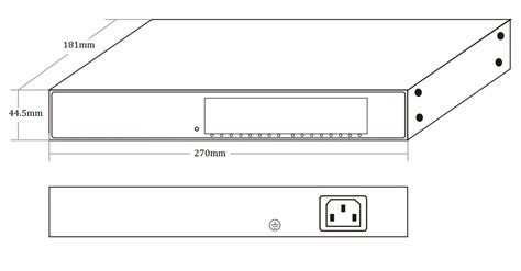 Gigabit Port Ethernet Switch Security Ethernet Switch