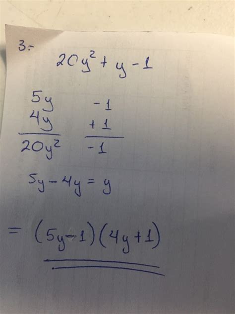 Algebra Básica Factorización Simple Y Productos Notables