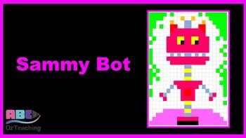 Excel Skills Sammy Robot By ABC OZ Teaching TPT