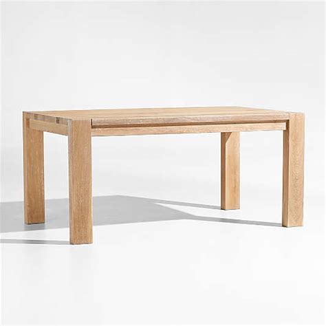 Solid Wood Dining Tables Crate And Barrel Canada