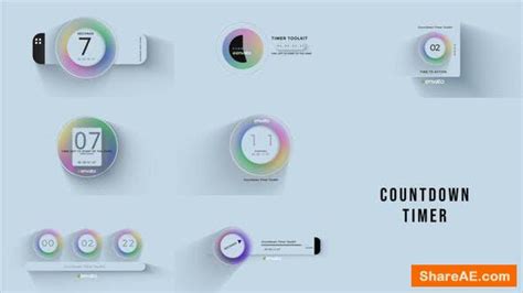 Videohive Countdown Timer Toolkit V16 Free After Effects Templates After Effects Intro