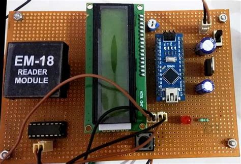 Arduino Car Ignition System With Fingerprint And RFID