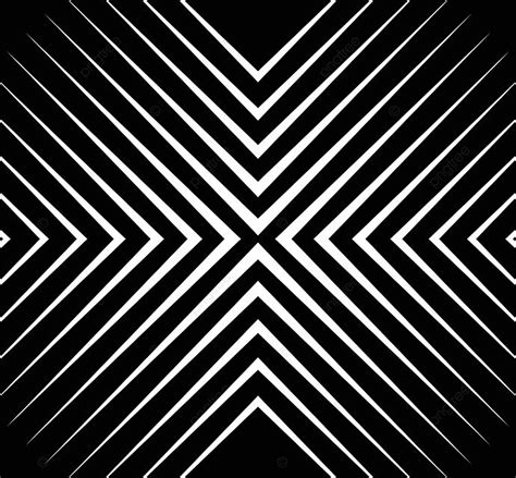 Continuous Seamless Abstract Monochrome Vector Patternbackground Design