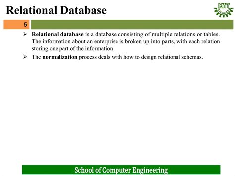 Dbms 9 Relational Model Ppt