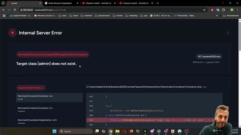 Laravel 2025 Add Admin Youtube