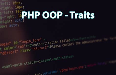 Php Oop Traits Athenalinks