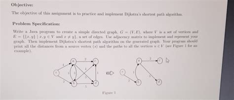 solved objective the objective of this assignment is to