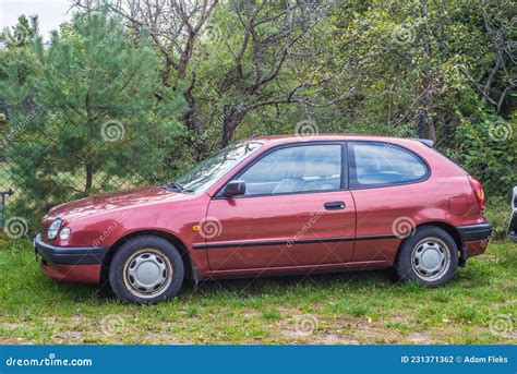 Old Toyota Hatchback Car