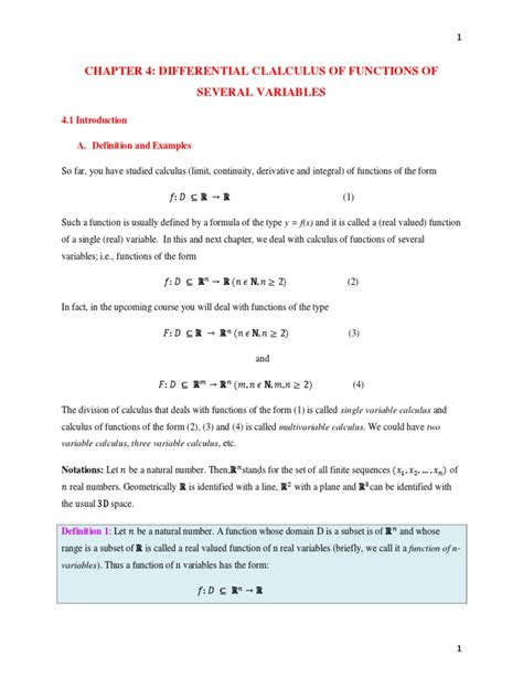 multivariable calculus unit4 by dr tadesse bekeshie download free pdf function