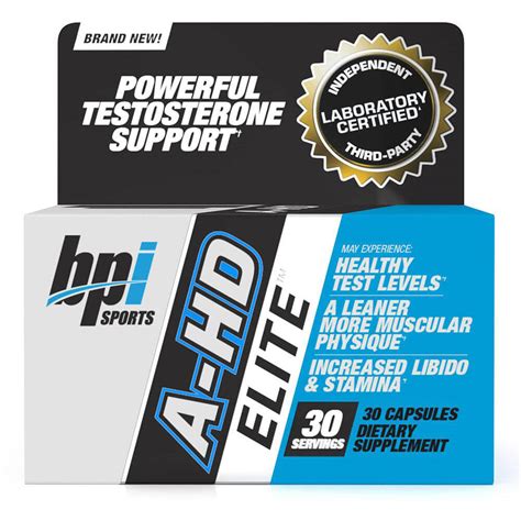 BPI Sports A-HD Elite - The Ultimate Test Booster!