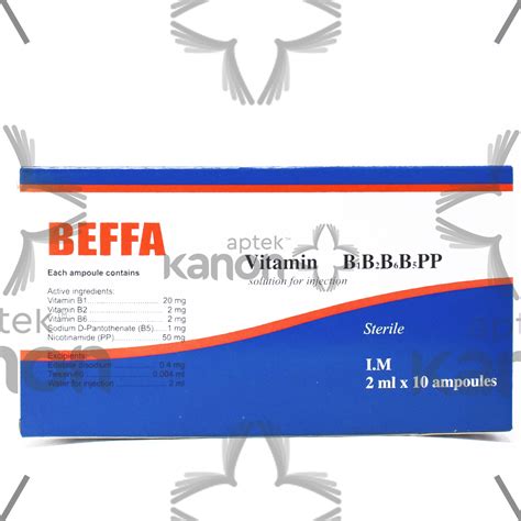 Beffa 2 Ml N10 Aptekonline Az Onlayn Aptek