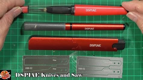 Review: DSPIAE Knives and Saw Review - iModeler