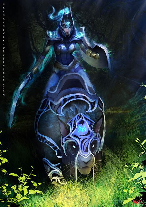 Dota 2 Luna Reboot By Nahnahnivek On Deviantart Dota 2 Defense Of The Ancients Dota 2 Game