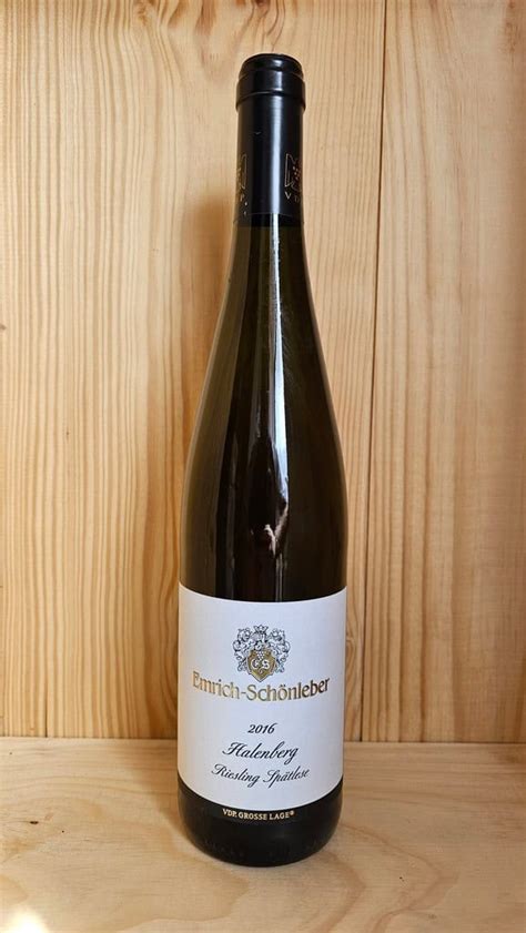 Emrich Schonleber Monzinger Halenberg Riesling Spatlese Nahe 8 5