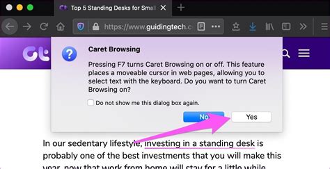 What Is Caret Browsing In Chrome Firefox And Edge And How To Use It