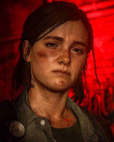 Ellie From The Last Of Us Part Ii Portraits Créatifs Personnages