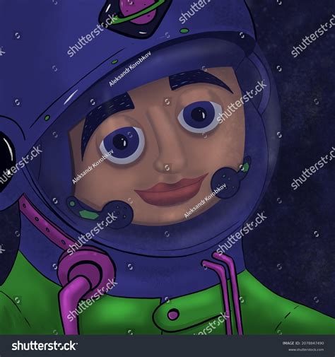 Astronaut Spacesuit Outer Space Illustration Stock Illustration 2078847490 Shutterstock