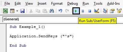 VBA SendKeys How To Use The SendKeys Method In Excel VBA