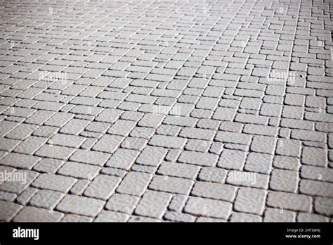 Concrete Paver Block Floor Pattern For Background Stock Photo Alamy