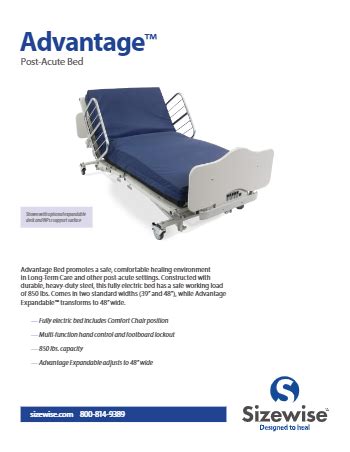 Advantage Bed™ Post Acute And Long Term Care