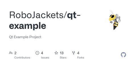 Github Robojacketsqt Example Qt Example Project