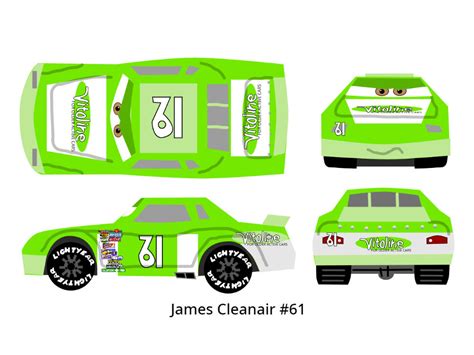 Cars 1 Racer James Cleanair By Mcspeedster2000 On Deviantart