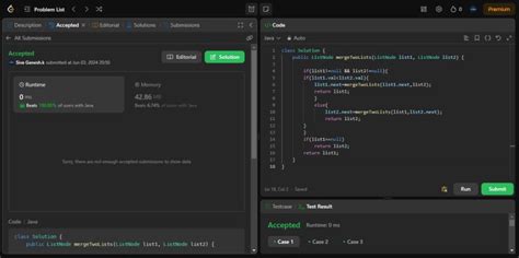Leetcode Challenge Merge Linked Lists Siva Ganeshk Posted On The